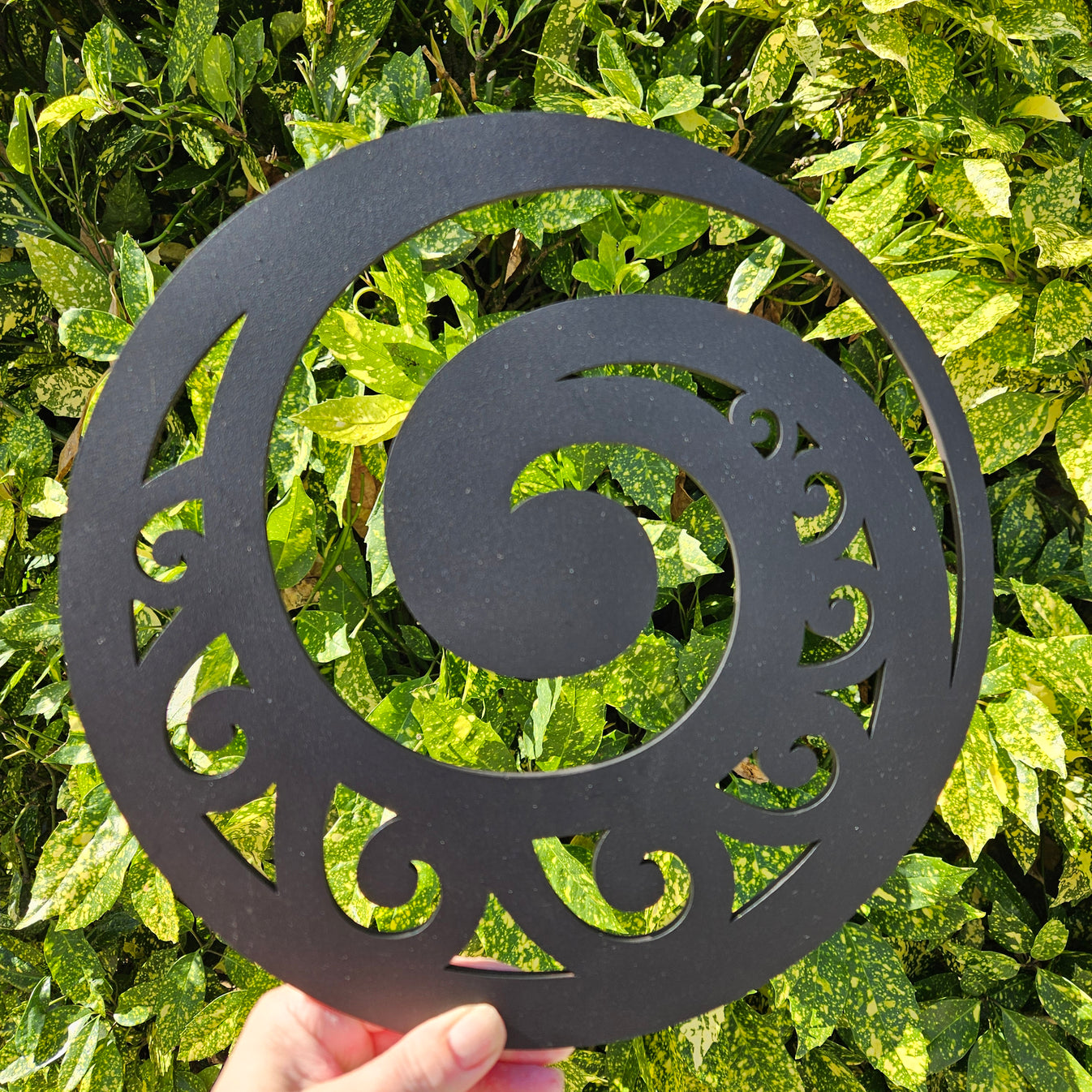 Little Miss Viking - Koru Circle Wall Art