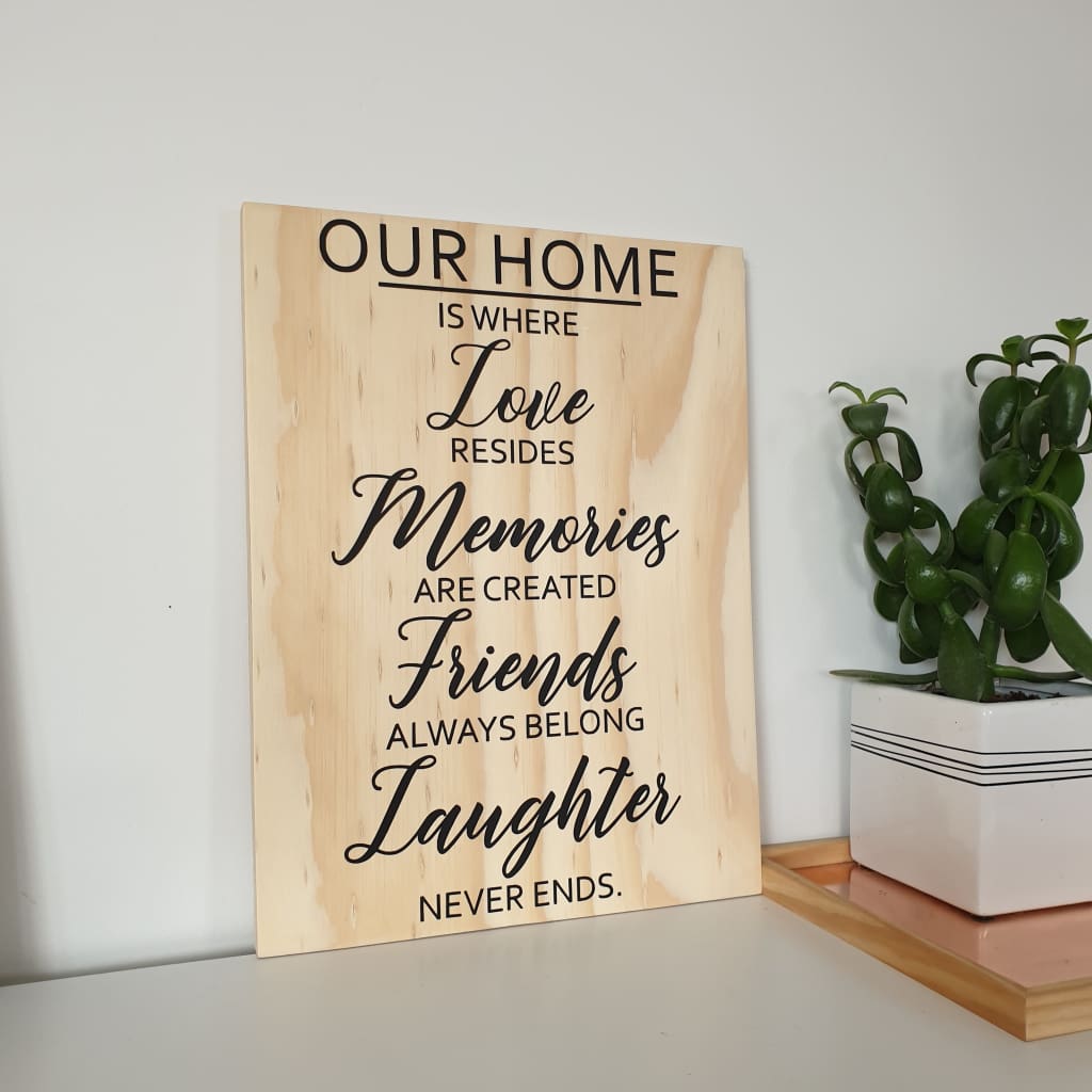 Plywood Signs – Little Miss Viking